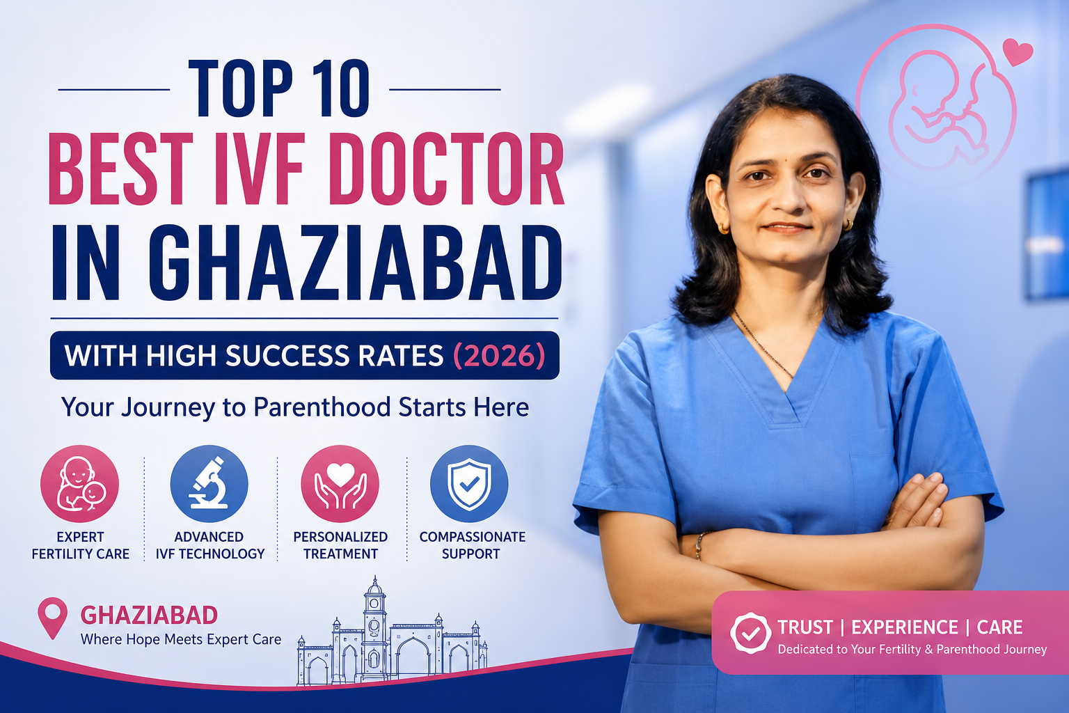 Top 10 Best IVF Doctors in Ghaziabad with High Success Rates (2026 ...